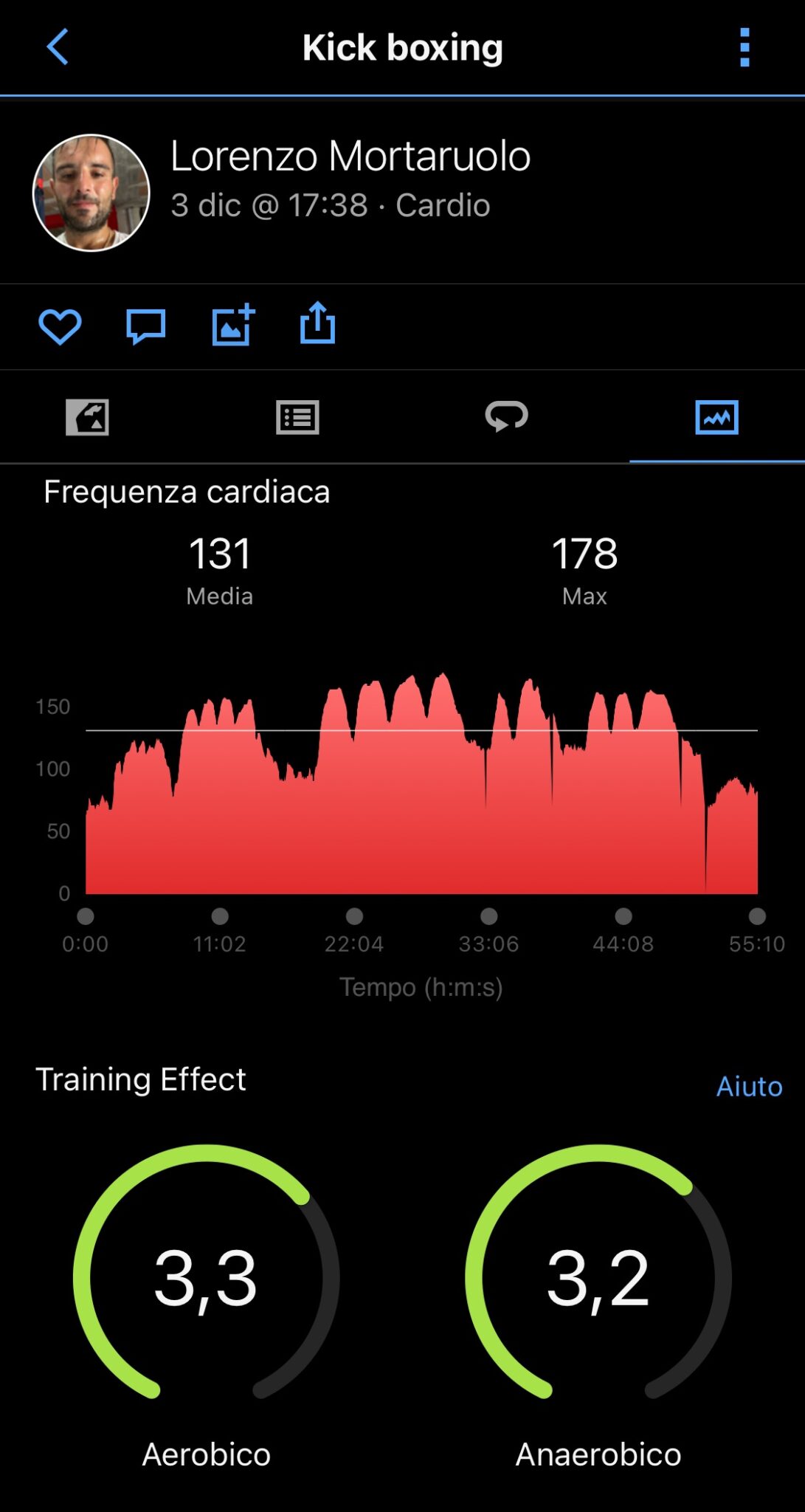 allenamento nella Kick Boxing