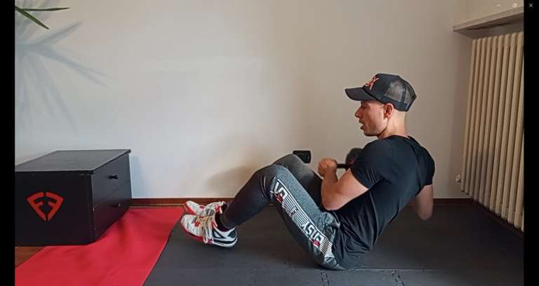 ADDOMINALI con manubri a terra | con SCHEDA COMPLETA