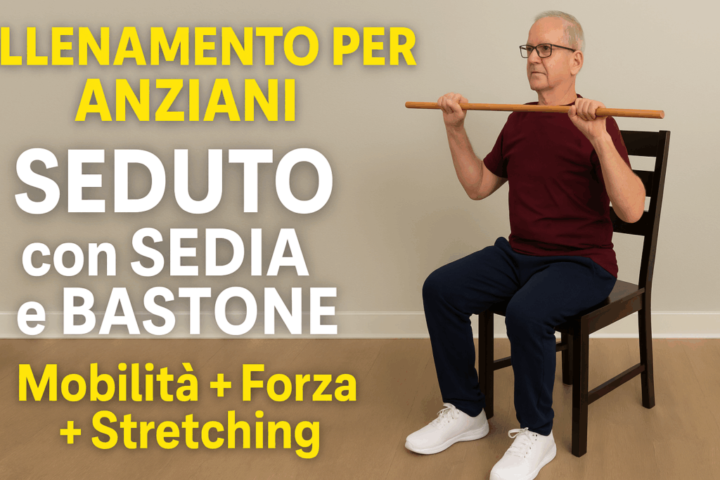 Allenamento da Seduti per Anziani | Esercizi Facili